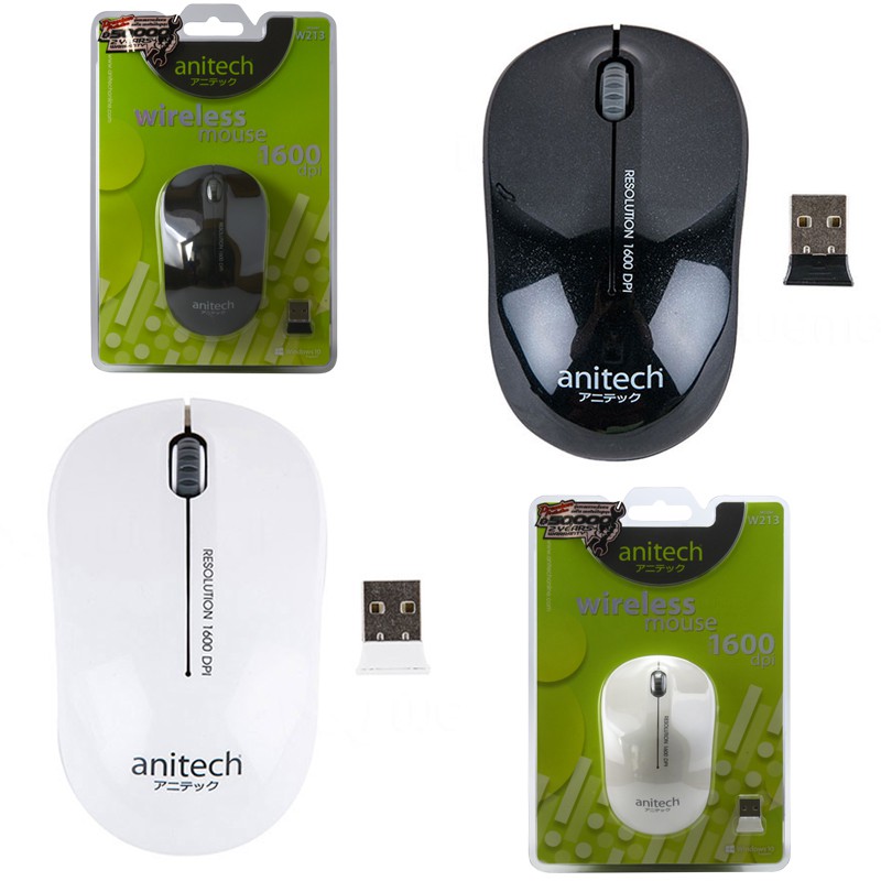 Anitech W213 WIRELESS MOUSE เมาส์ไร้สาย - soomklup - ThaiPick