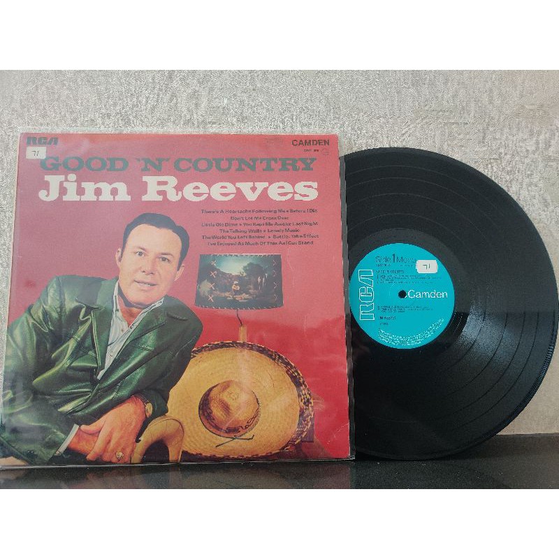 แผ่นเสียง [Vinyl] Jim Reever : Good 'N' Country | Shopee Thailand