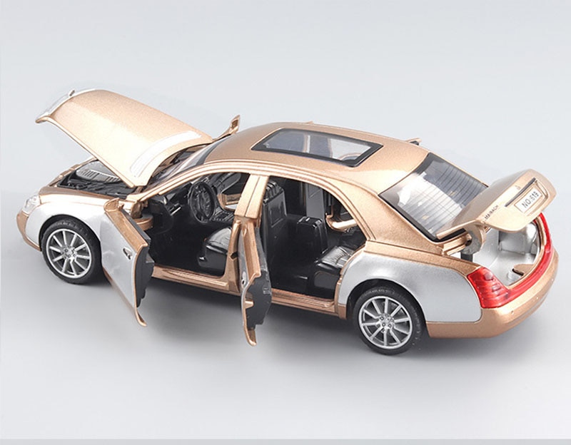 1/32 Alloy Die Cast Sedan Model Toy Car Simulation Sound Light ull Back ...