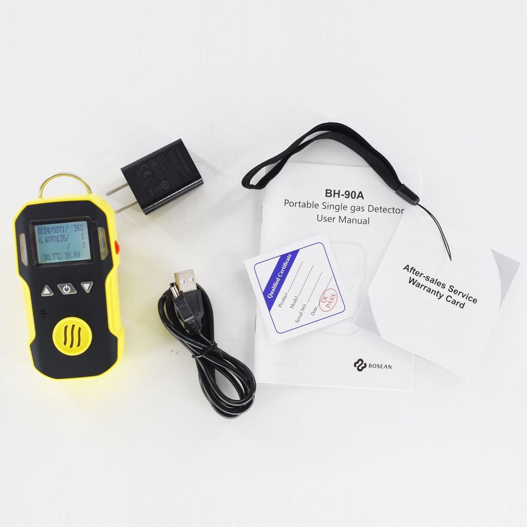 Digital BH-90A C2H4 Gas Detector Portable ethylene C2H4 Gas analyzer 0 ...