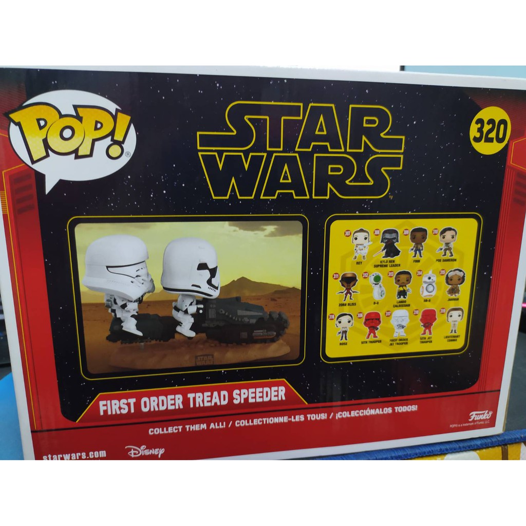 Hot Sale ใหม่พร้อมส่งFunko Pop Star Wars First Order Tread Speeder ของ ...