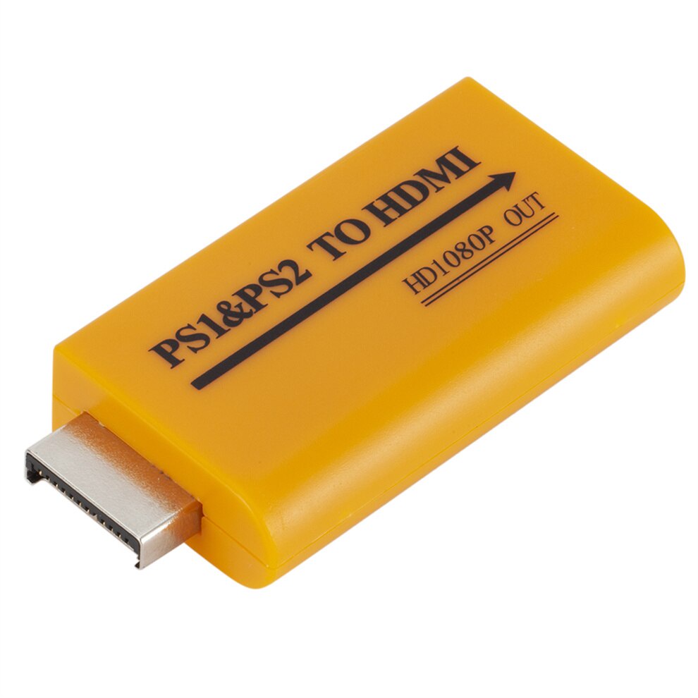 PS1/PS2 Converter Adapter To HDMI-compatible Up to 1080p Monitor Output ...