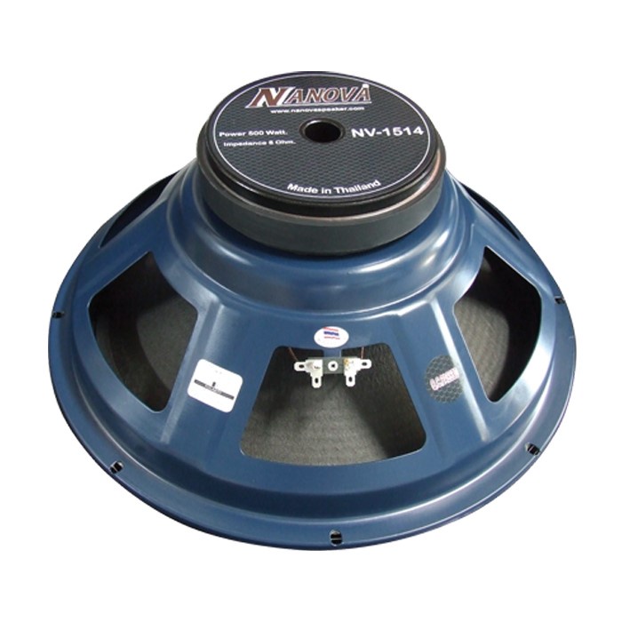 เบสหนักๆ ดอกซับเบส 15 นิ้ว ยี่ห้อ Nanova รุ่น NV-1514 แม่เหล็ก 156 มิล 500 W แท้ (1 ดอก) Made in ...