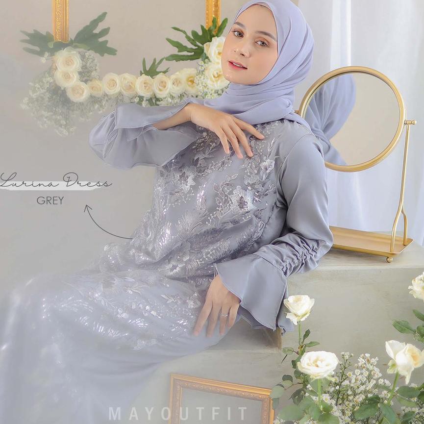 (_067) LURINA ชุดเดรส LURINA แฟชั่นสตรี - jefriwirmarket.th - ThaiPick