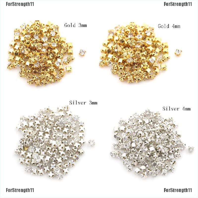 [FOR] 100pcs Mini Doll Crystal Rhinestone Rhinestones DIY Garment ...