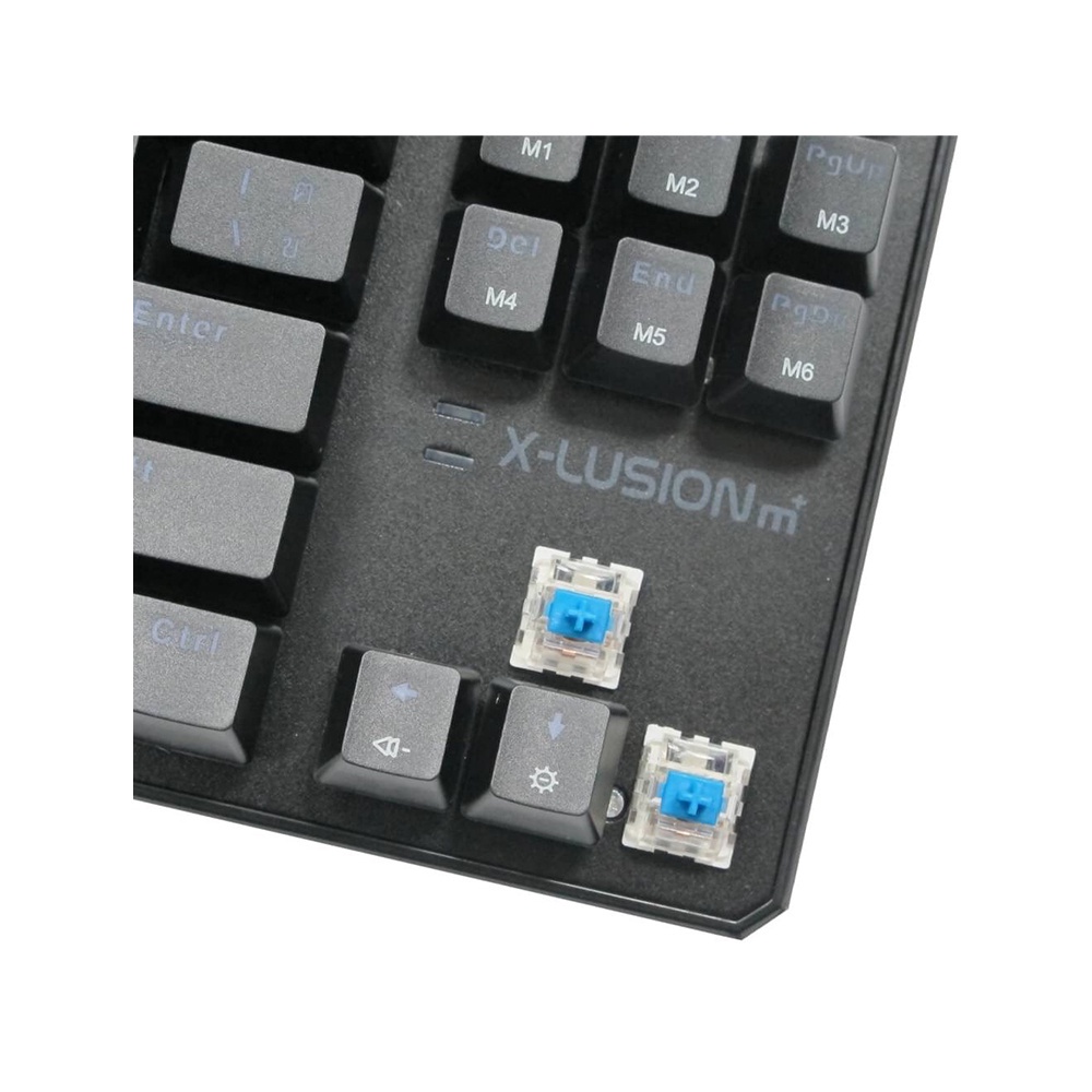 คีย์บอร์ดเกมมิ่ง Nubwo Gaming Keyboard X21 TKL Blue Switch by Banana IT ...