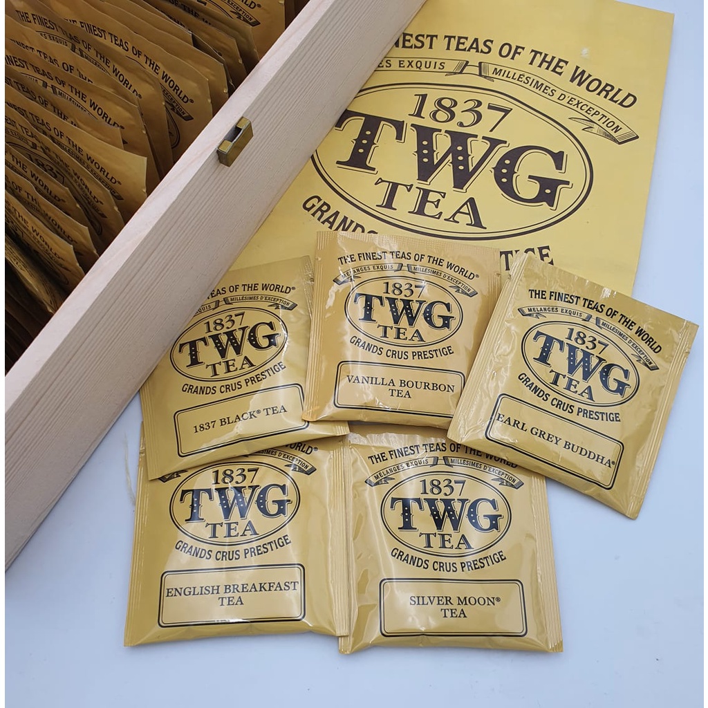 พร้อมส่ง ชา TWG TEA BAG 2.5g 1837 BLACK EARL GREY ENGLISH BREAKFAST ...