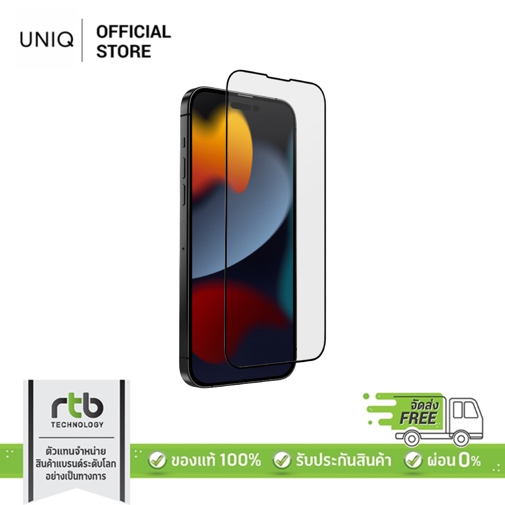 Uniq ฟิล์มกระจกกันรอย Optix สำหรับ iPhone 14 ( 14PlusProPro Max ...