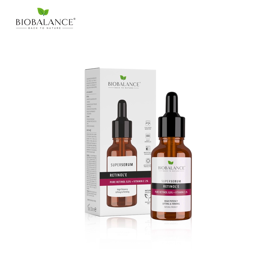 ไบโอบาลานซ์ ซุปเปอร์เซรั่ม เพียว เรตินอลอี(BIOBALANCE RETINOLE PURE ...