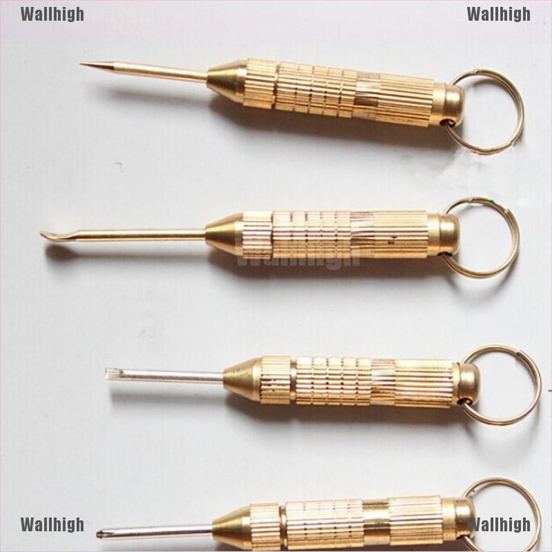 Wallhigh New 4in1 Multi Tool Set Cross Screwdriver Toothpick Ear Pick ...
