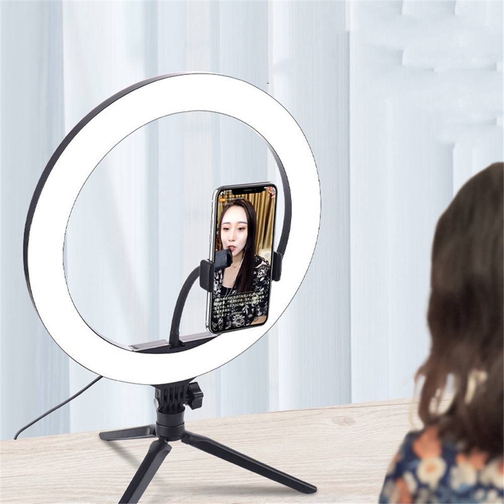 [ready stock]Selens 26cm LED Ring Light Dim Video Live Studio Lighting ...