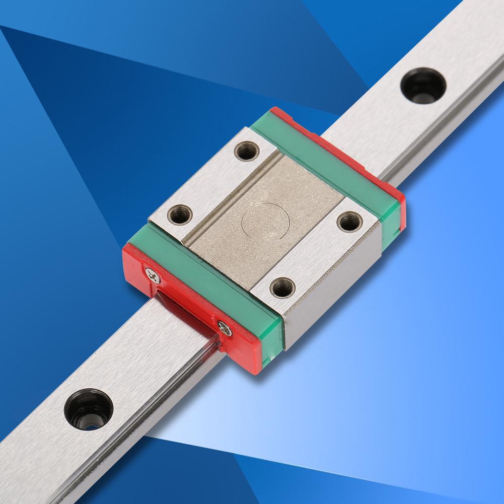 1pc LML12B Miniature Linear Rail Guide 12mm Width + Slide Block - xguli.th - ThaiPick