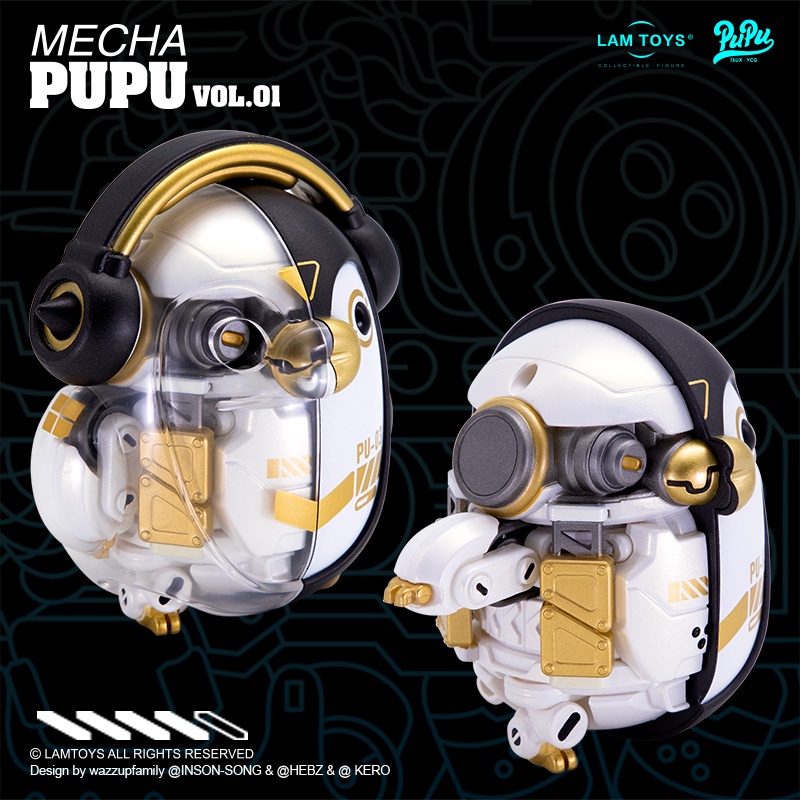 Popular Mecha Pupu Series Mysterious Blind Box Surprise Bag Cute ...