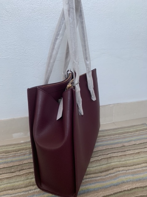 กระเป๋า#Charles &Keith#ของแท้# Tote bag_Prune_XL - kunnikanuch - ThaiPick