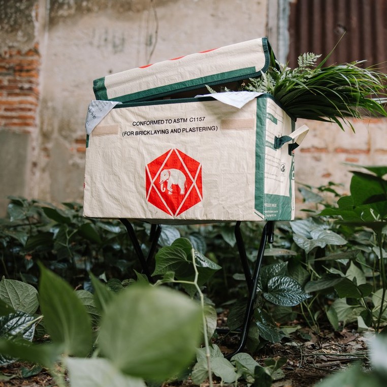 คิดจากถุง - กล่องจากถุงปูน รักษ์โลก SCG Multipurpose Bag - 01 (XSMP-01 ...