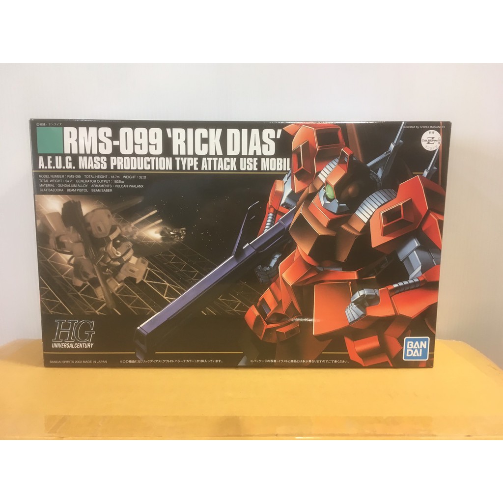 1/144 RMS-099 Rick Dias Quatro Custom (HGUC) (Gundam Model Kits) | Shopee Thailand