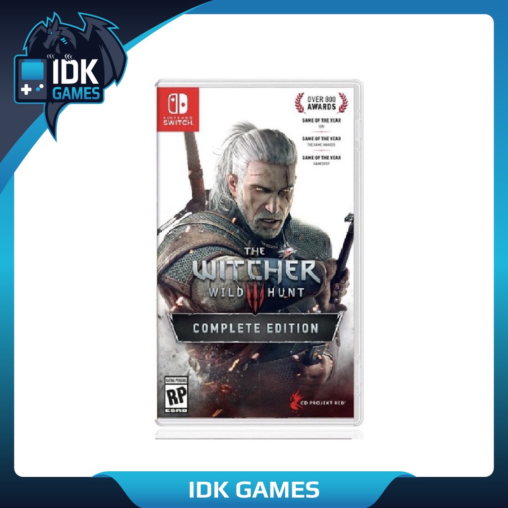 Nintendo Switch The Witcher 3 Wild Hunt Complete Edition - idkgame ...