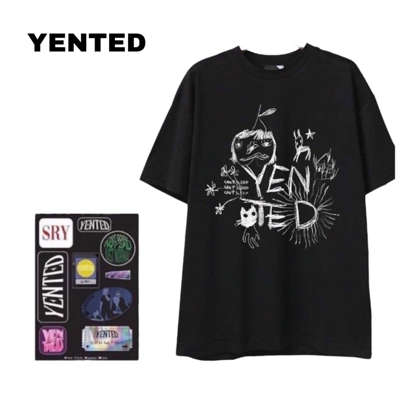 YENTED - เสื้อ CAT T-Shirt สติ๊กเกอร์ - peetnpp - ThaiPick