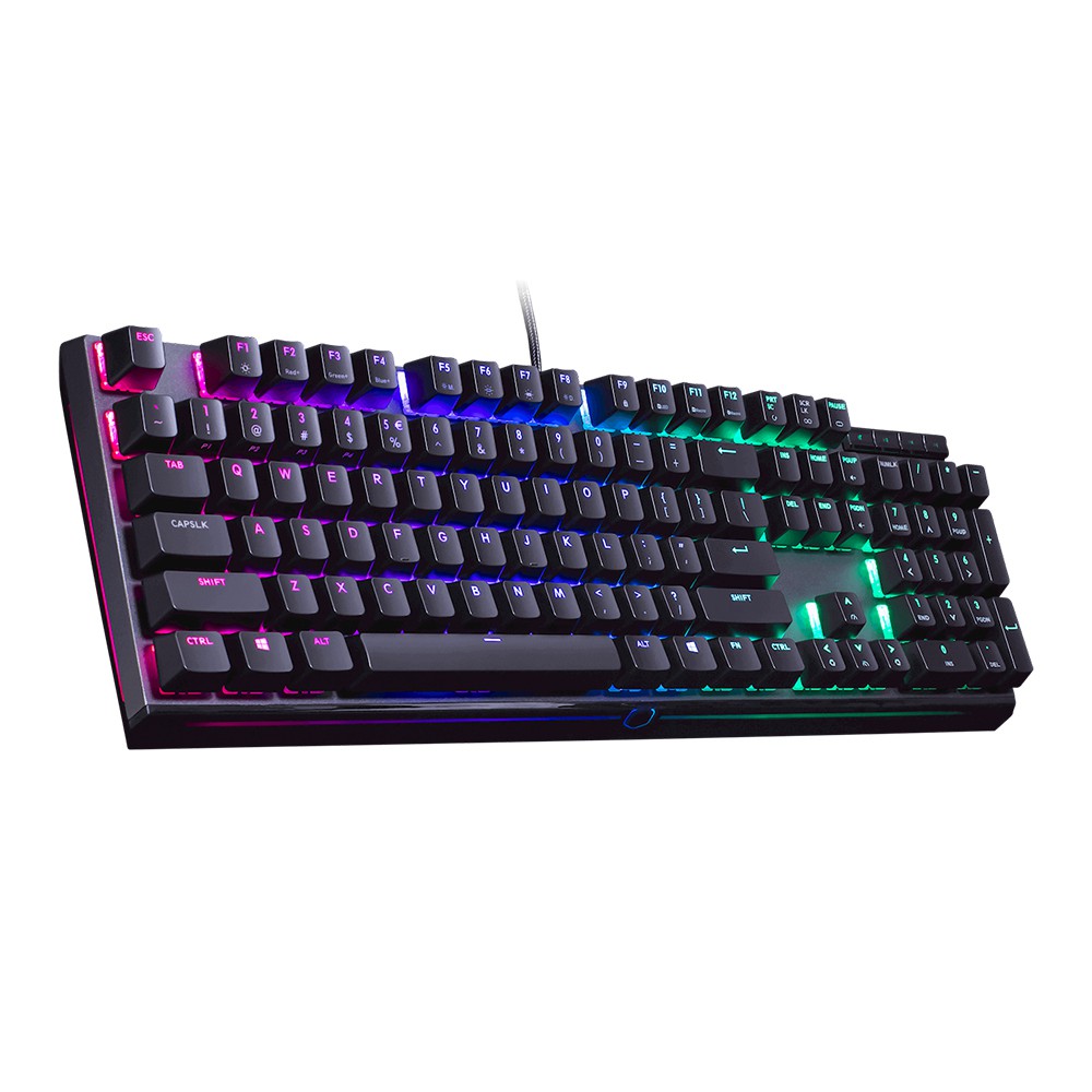Cooler Master Gaming Keyboard MK750 RGB Blue Switch TH Black คีย์บอร์ด ...