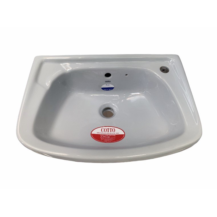 C002 อ่างล้างหน้า (Lavatory) สีแดง สีฟ้ามุ่ย รุ่น DOREX - Cotto ...