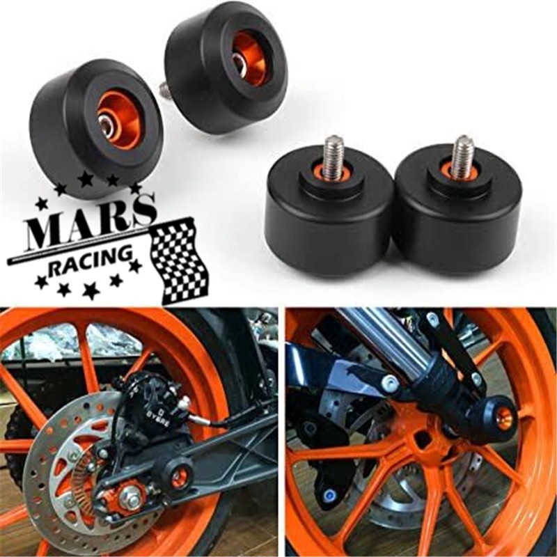 Motorcycle Front And Rear Fork Wheel Frame Slider falling protection ...