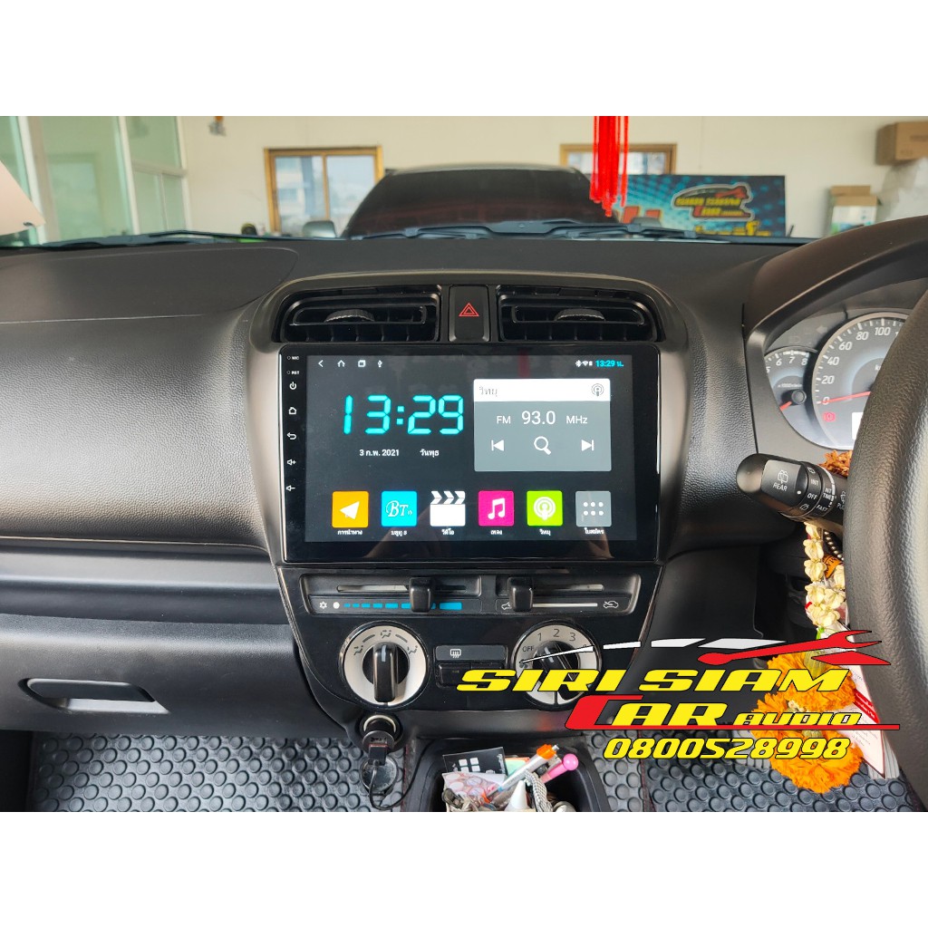 จอAndroid Mirage Attrage 2012-2019 จอ9นิ้ว จอAndroid Ram4GB Rom64GB ...