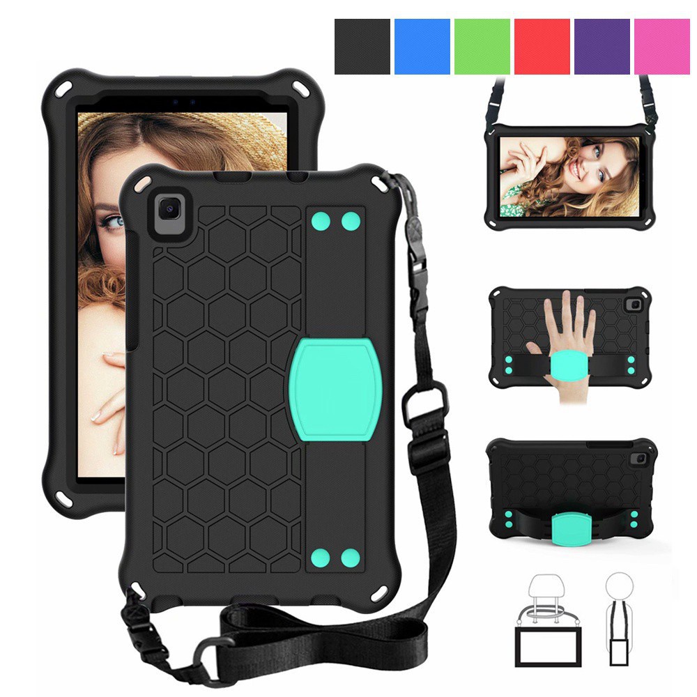 เคสแท็บเล็ต Eva พร้อมสายคล้องไหล่ กันกระแทก สําหรับ Samsung Galaxy Tab
