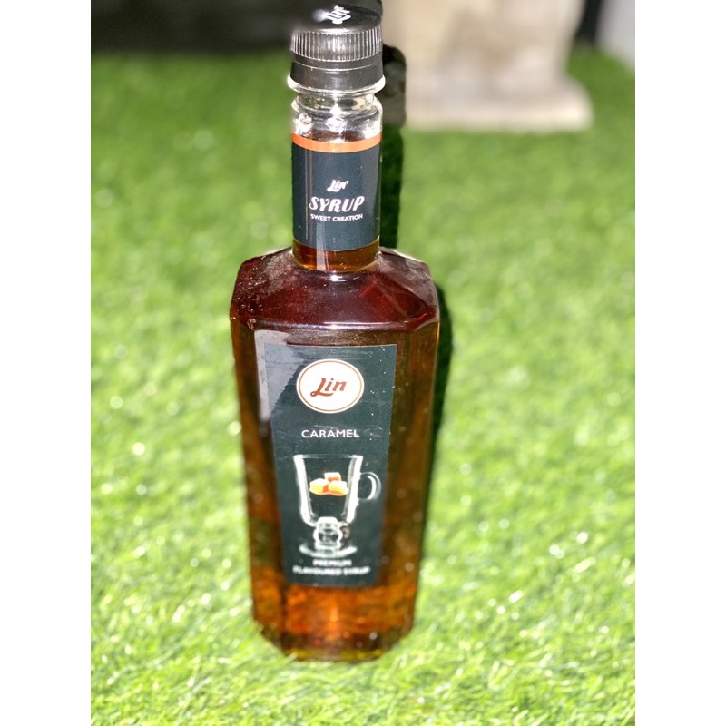 ลิน ไซรัป กลิ่นคาราเมล Lin Caramel Syrup 750ml. - steshawang - ThaiPick