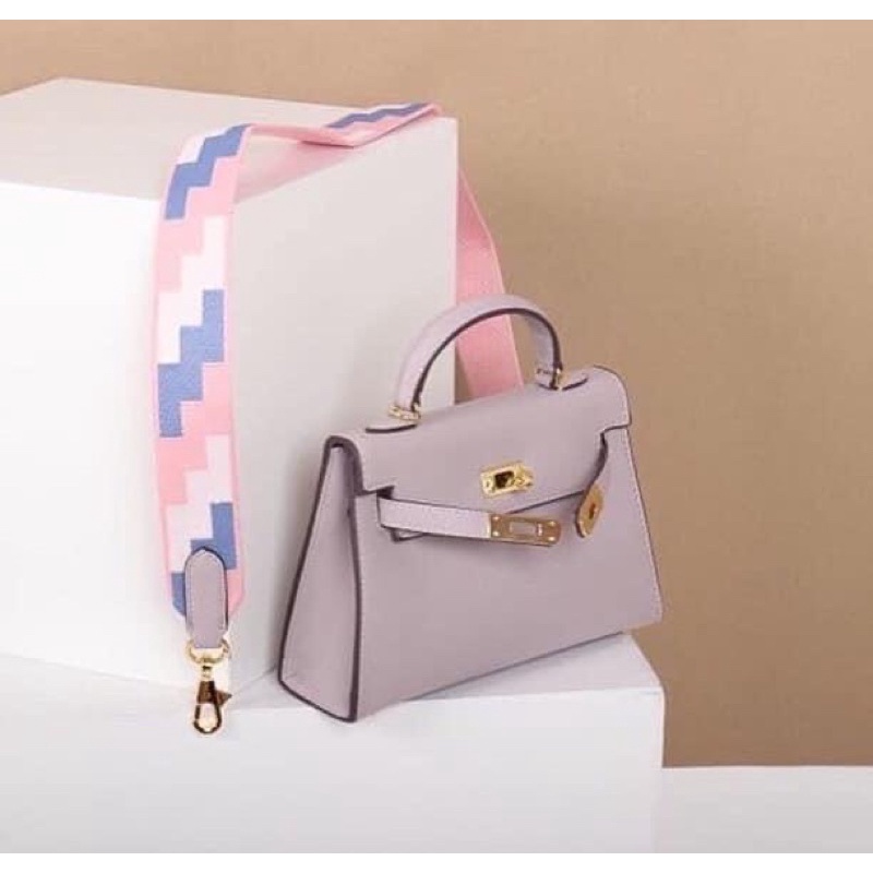 กระเป๋า Kelly Mini Size Mini Kelly ถ่ายจากงานจริง มีสายสะพายให้2สาย ...