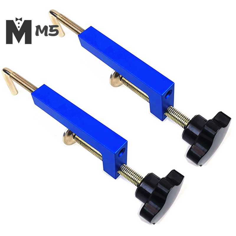 [M5 COD]2PCS aluminum alloy Fence Clamp DIY Pressure Feeder Woodworking ...