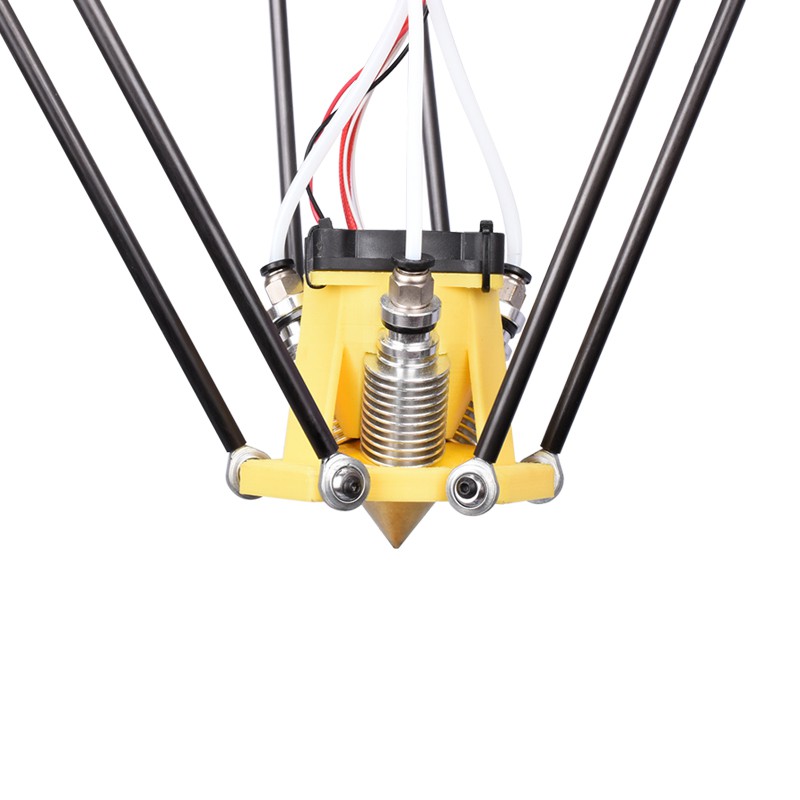Diamond Extruder Reprap Hotend 3D V6 Heatsink 3 In 1 Out Multi Nozzle Extruder 3D Printer Kit F ...