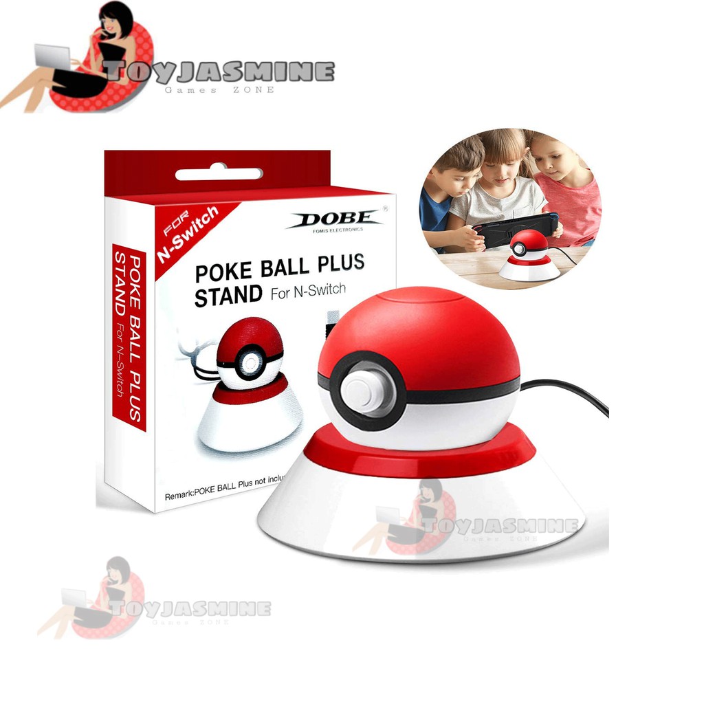 พร้อมส่ง!! แท่นชาร์จPokeball DOBE Pokeball Plus Charging Stand for ...