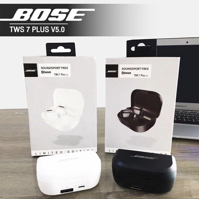ღღTWS 7 Plus V5.0 Earbuds Wireless Stereo Mini Headset Bluetooth 5.0 ...