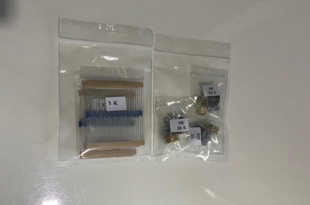 VR 3 Pin Variable Resistor Taper B Potentiometer VR Resistance ...