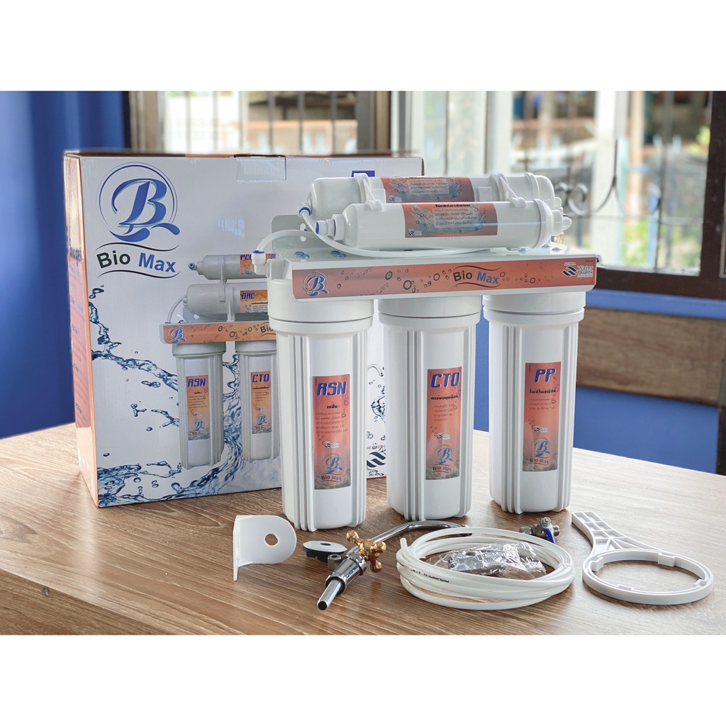 Green waterhouse *พร้อมส่ง*เครื่องกรองน้ำ Bio Max 5 Stages ติดตั้งเอง ...