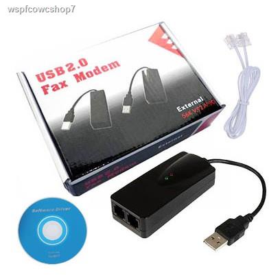 จัดส่งเฉพาะจุด จัดส่งในกรุงเทพฯUSB 56k V. 92 External Dial Up Voice Fax ...
