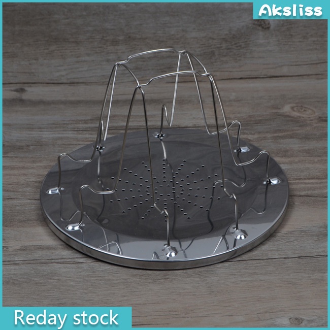 AKS Folding Toast Rack Simple Portable Stainless Steel Outdoor Camping ...