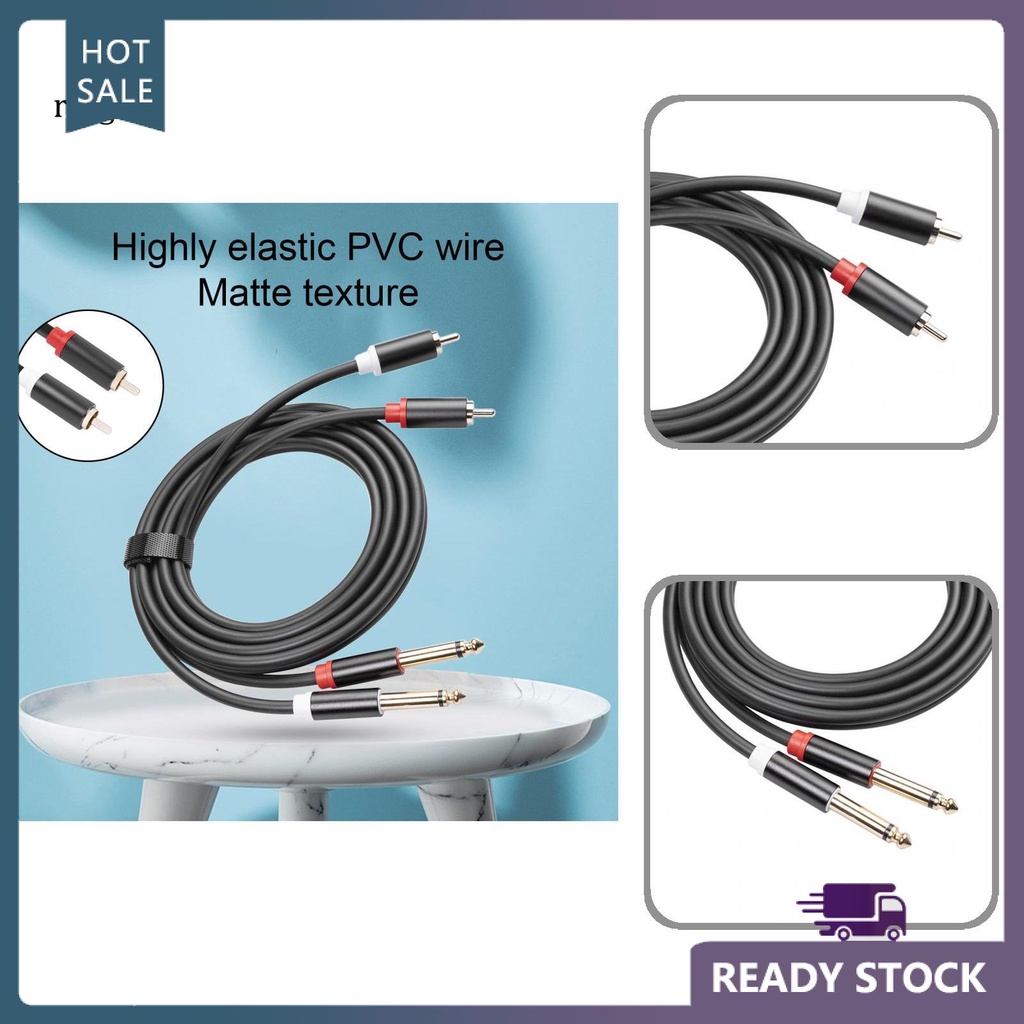 Sound Mixer Dual Mic Inputs With Cable for Stage Home KTV - qjs_3wx5ky ...