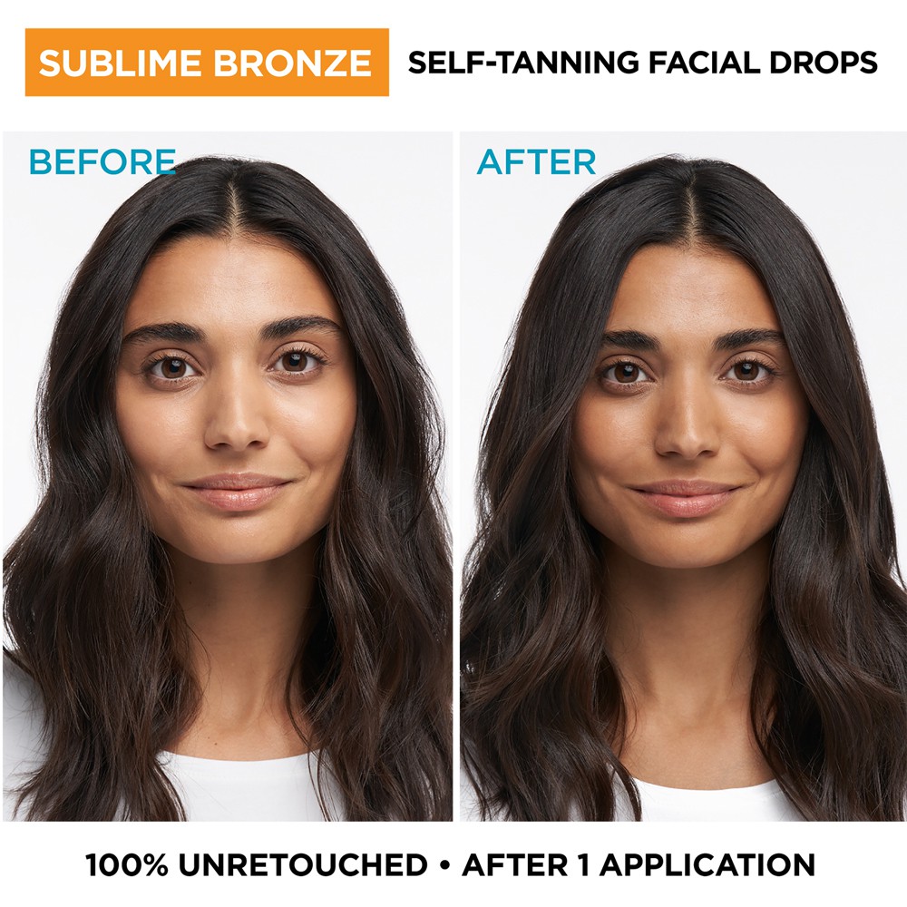 LOreal Paris Sublime Bronze Self-Tanning Facial Drops Fragrance-Free ...