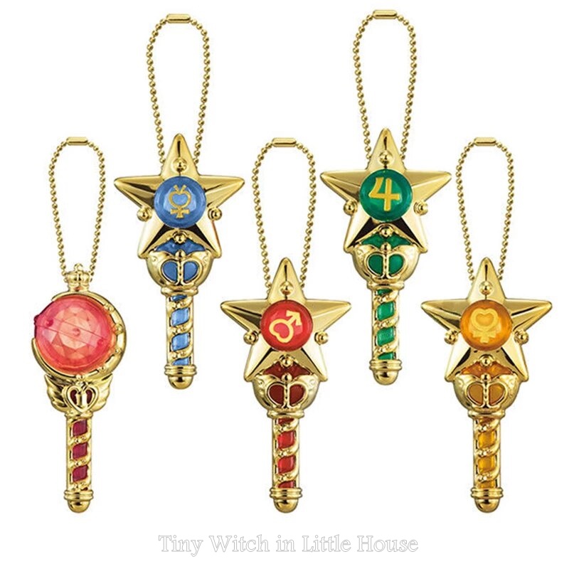 Sailor Moon Prism Crystal Stick Rod Gashapon พวงกุญแจเซเลอร์มูน ...