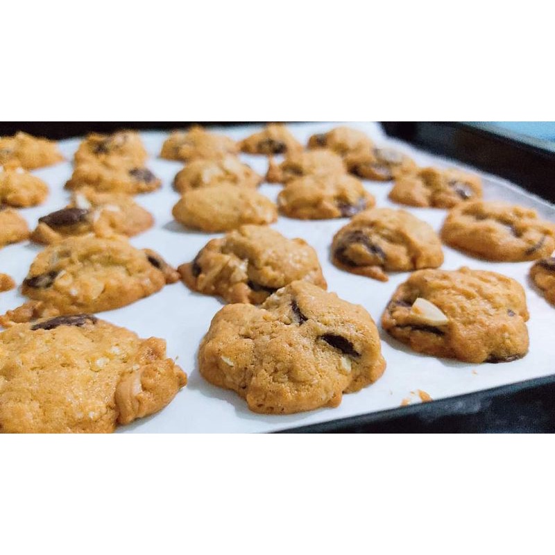 คุกกี้ ดาร์คช็อคโกแลตชิพคุกกี้ เม็ดมะม่วงหิมพานต์ Dark Chocolate chip ...
