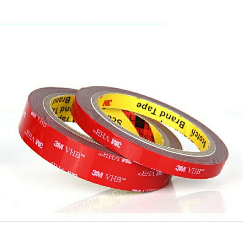 เทปกาวสองหน้า 3m VHB แท้100 แรงยึดติดสูง ไม่ทิ้งคราบ กันนํ้าทนความร้อน ...