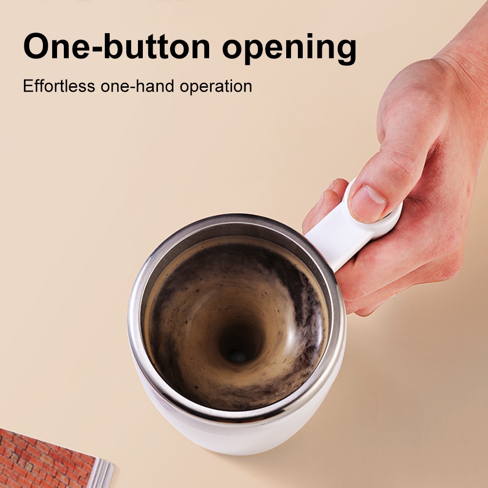 380ML แก้วปั่นอัตโนมัติ แก้วชงอัตโนมัติ ที่ปั่นกาแฟ แก้วปั่นออโต้ ถ้วยปั่นอัตโนมัติ แก้วพกพา ...