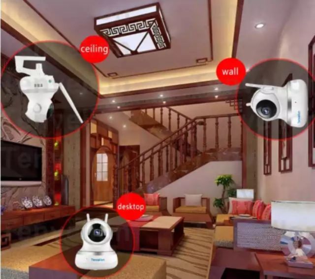 กล้องวงจรปิด New arrived IoT 2MP Wifi wireless indoor smart home camera ...
