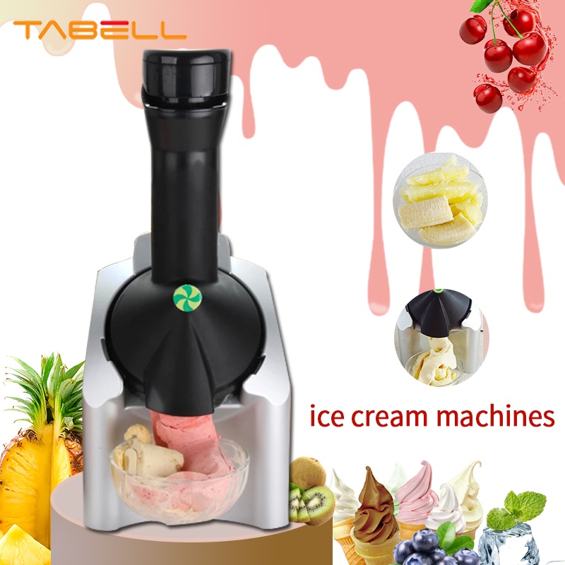 เครื่องทำน้ำแข็งTABELL Ice Cream Machine Dessert Ice Cream Maker Frozen ...