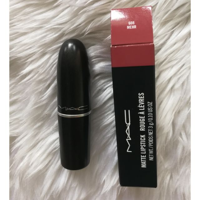 ลิปสติก MAC เบอร์ 608 MEHR | Shopee Thailand