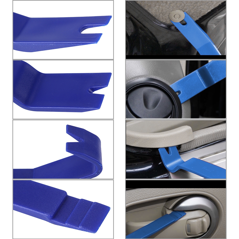 Interior Removal Door Remover Clip Kit 7Pcs/Set Radio Trim Tools Panel ...