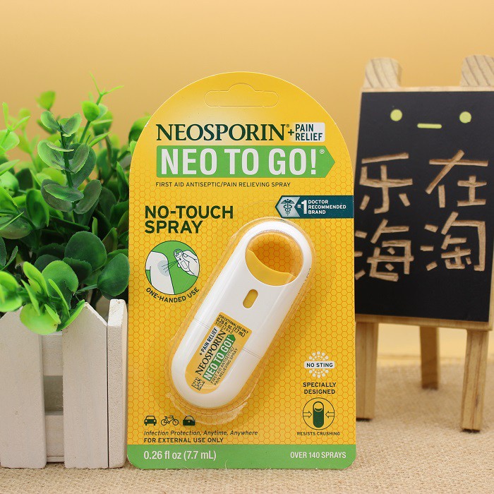 จัดส่งฟรี American Neosporin Baby Child Wound DisinfectingPain Relief ...
