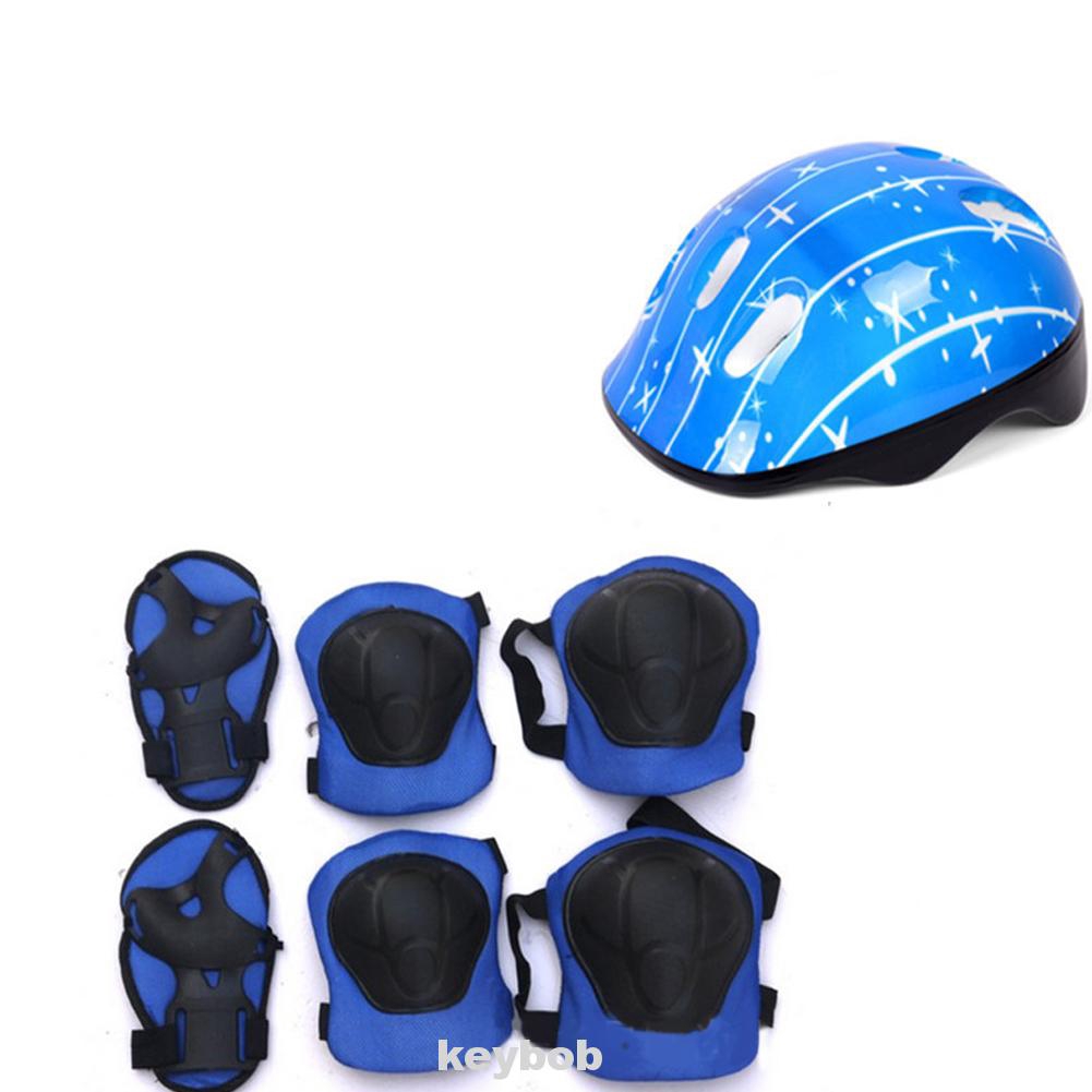 * WRIST ELBOW KNEE PROTECTIVE PAD CHILD KIDS PROTECTOR SKATING SPORTS ...