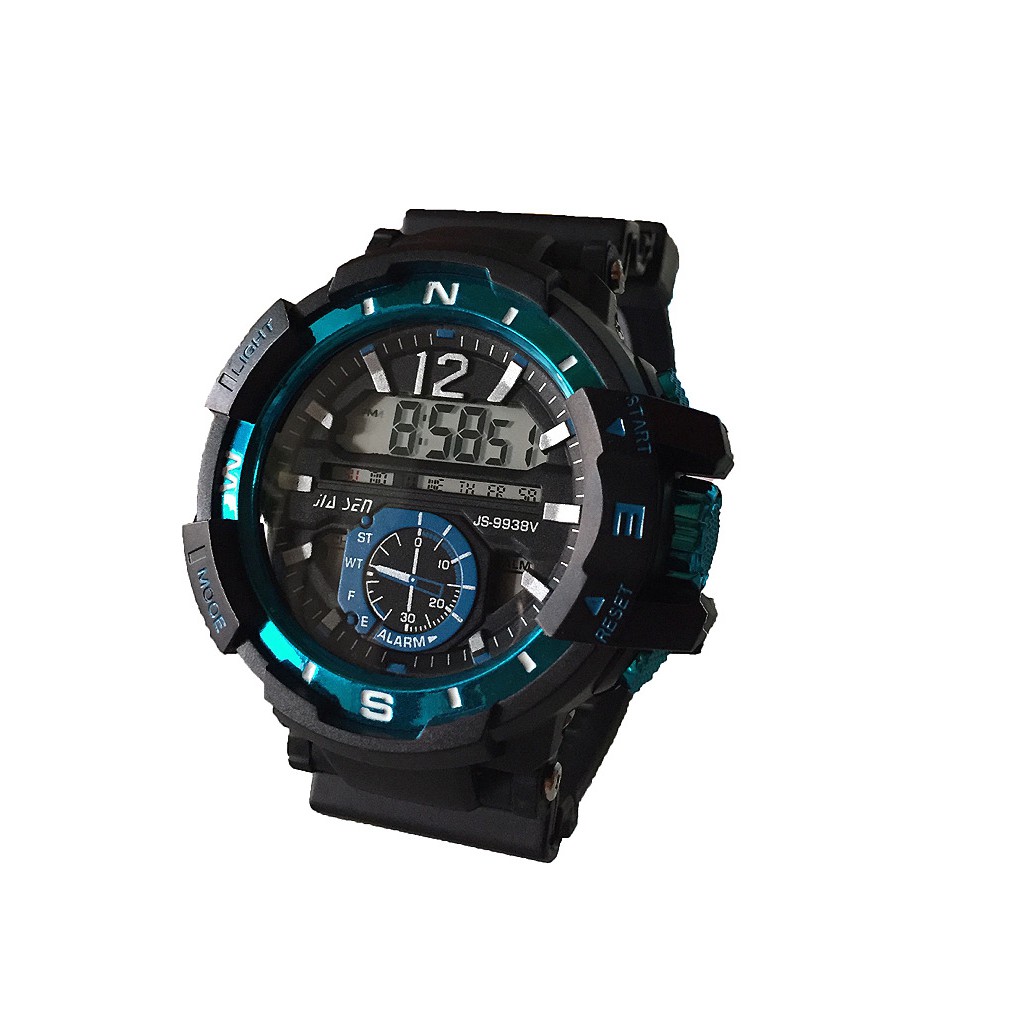 Jia sen นาฬิกาข้อมือผู้ชาย ดิจิตอล ของแท้100 พร้อมกล่อง สไตล์สปอร์ต ...